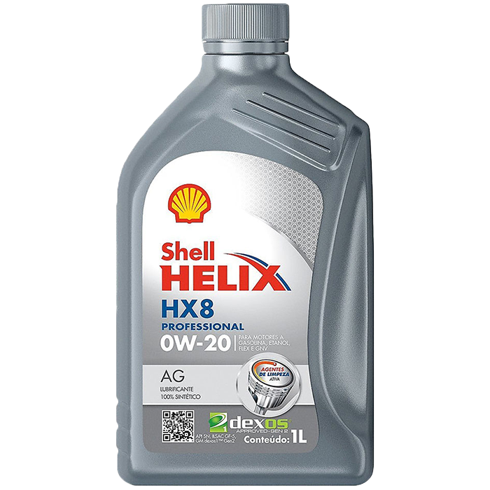 GUUAO | Aceite Sintético para Motor Shell Helix HX8 0W20 ...