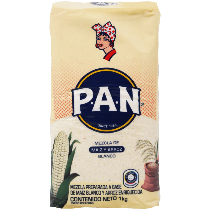 GUUAO | Harina de Maíz PAN Blanco y Arroz 1 kg